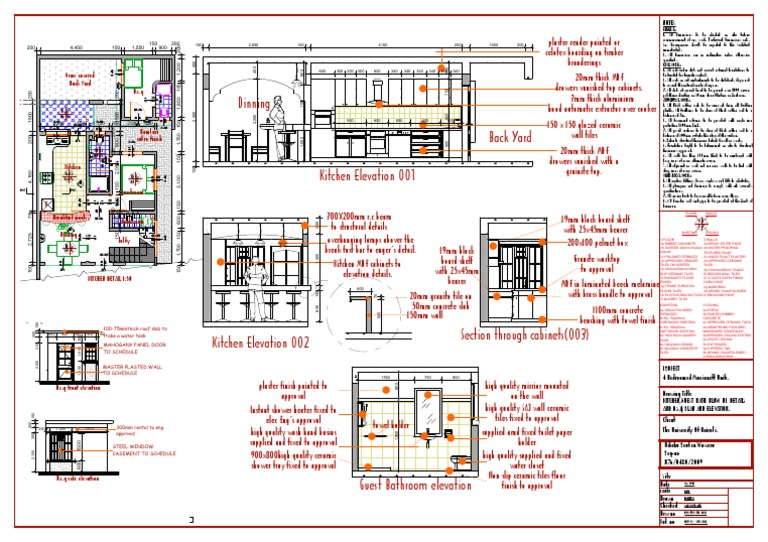 A1 Blow Up Details Kitchen Final PDF | PDF | Building Technology ...