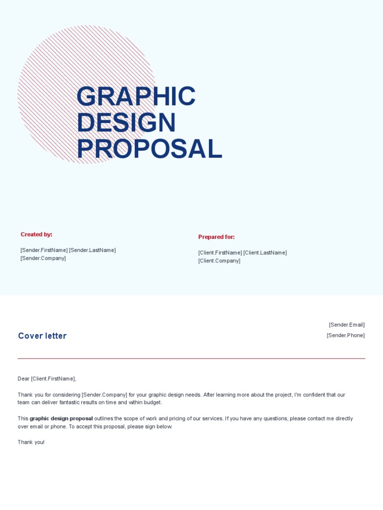 Graphic Design Proposal | PDF | Graphic Design | Design