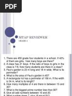 Grade 4 Mtap Reviewer With Answer Key | PDF | Numbers | Teaching ...