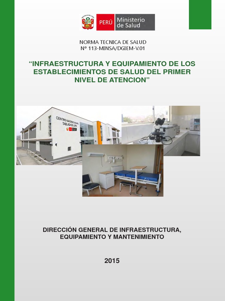Norma Tecnica de Salud 113 | PDF