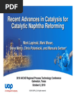 UOP CCR Platforming | PDF | Gasoline | Catalysis