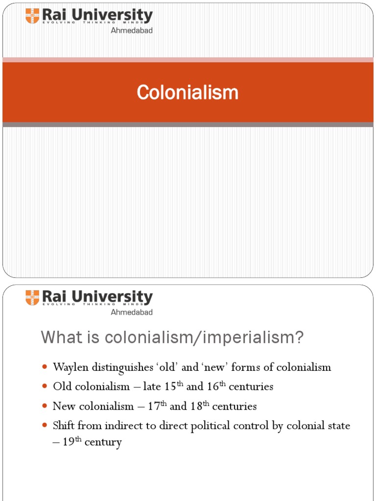 Colonalism and Types | PDF | Colonialism | Imperialism