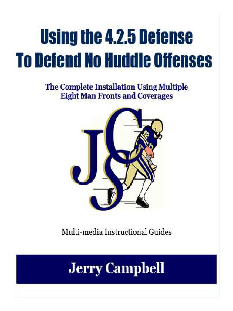 Defensive Fundamentals of the 4-2-5 Defense | PDF | American Football ...