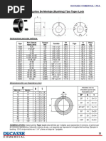 Tabla Rosca NPT | PDF | Observación científica | Notación