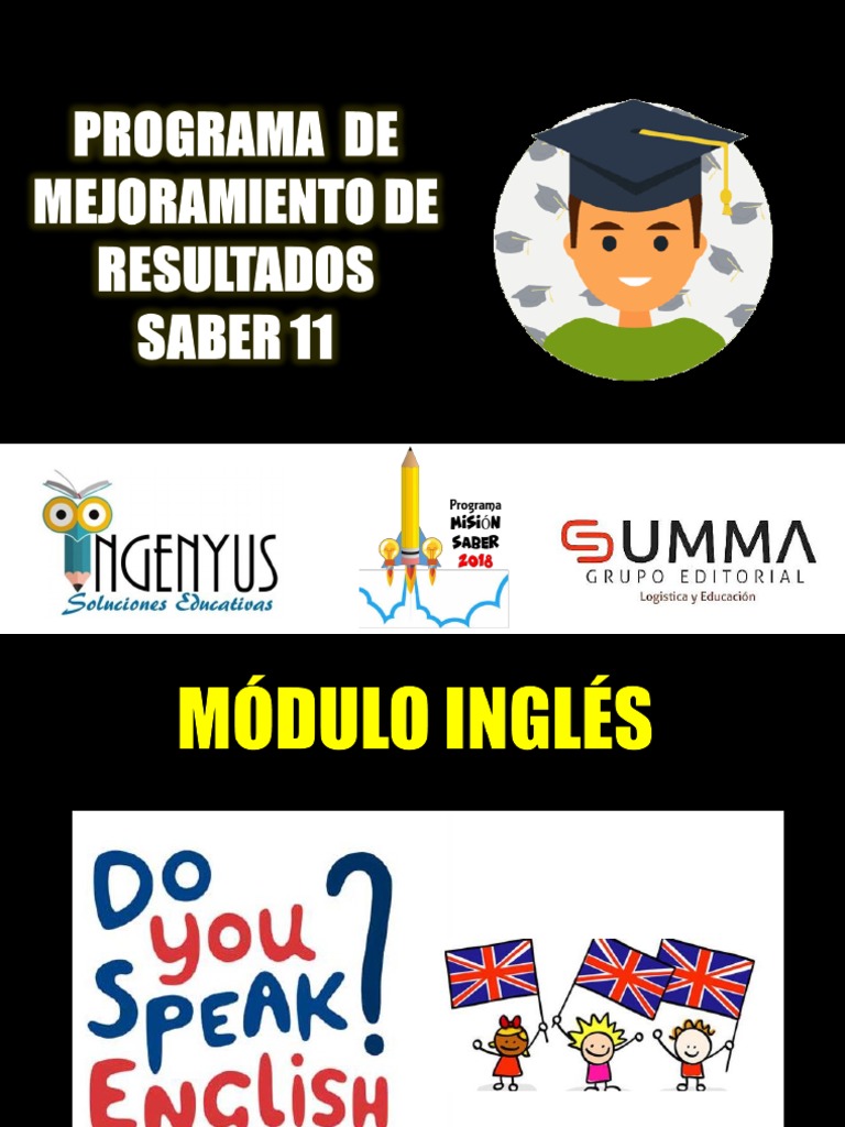 Modulo Ingles | PDF | Verbo | Sustantivo