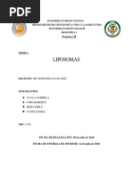 Estructura y Métodos de Liposomas | PDF | Biología de membrana ...