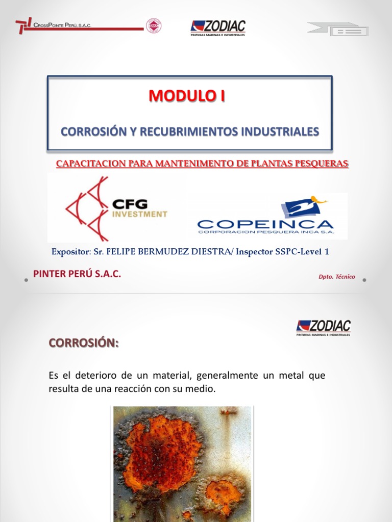 Capacitación Pesquera CFG Invesment Mantenimiento de Planta Malabrigo ...