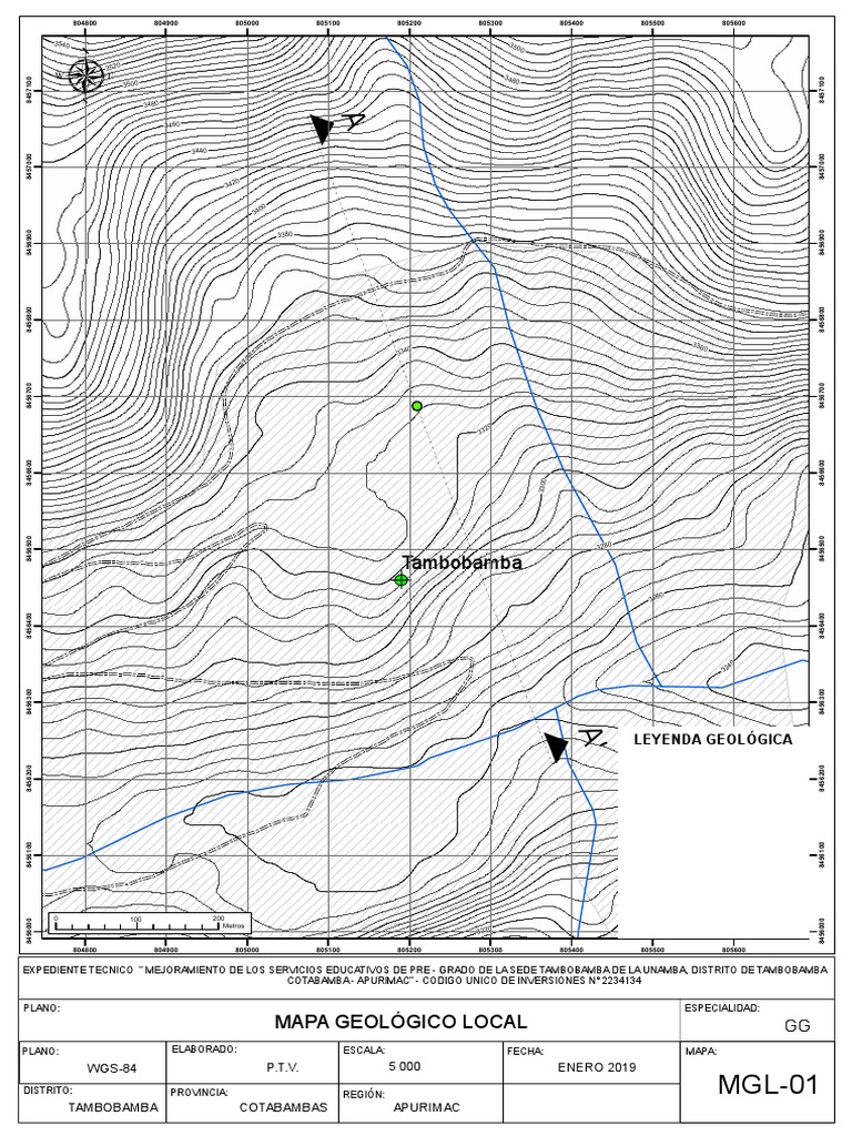 Mapa Geológico Local PDF | PDF
