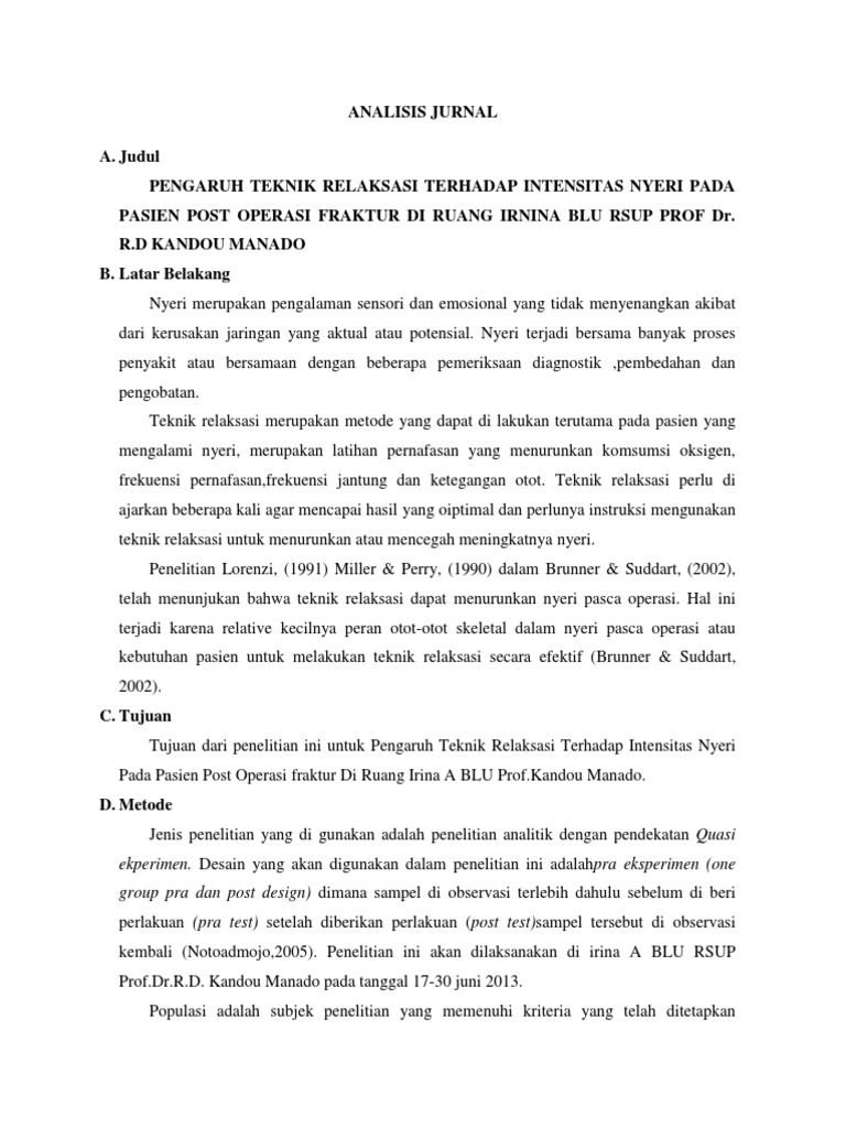 Analisis Jurnal Pico | PDF