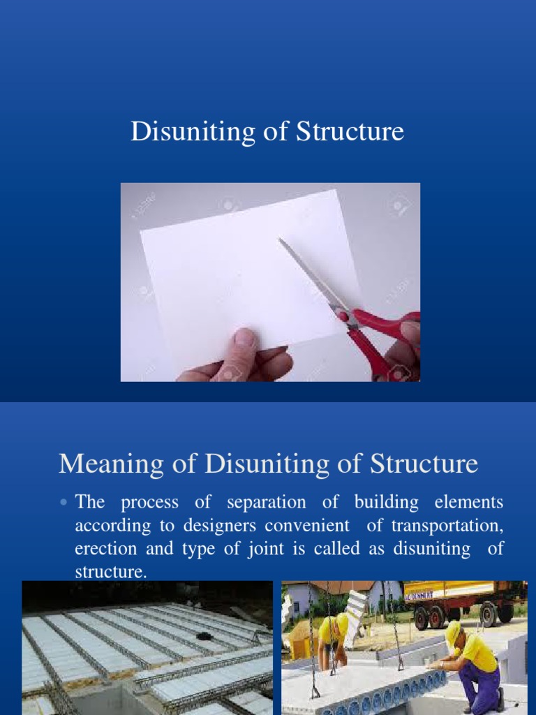 Disuniting of Structure | PDF | Scaffolding | Transport
