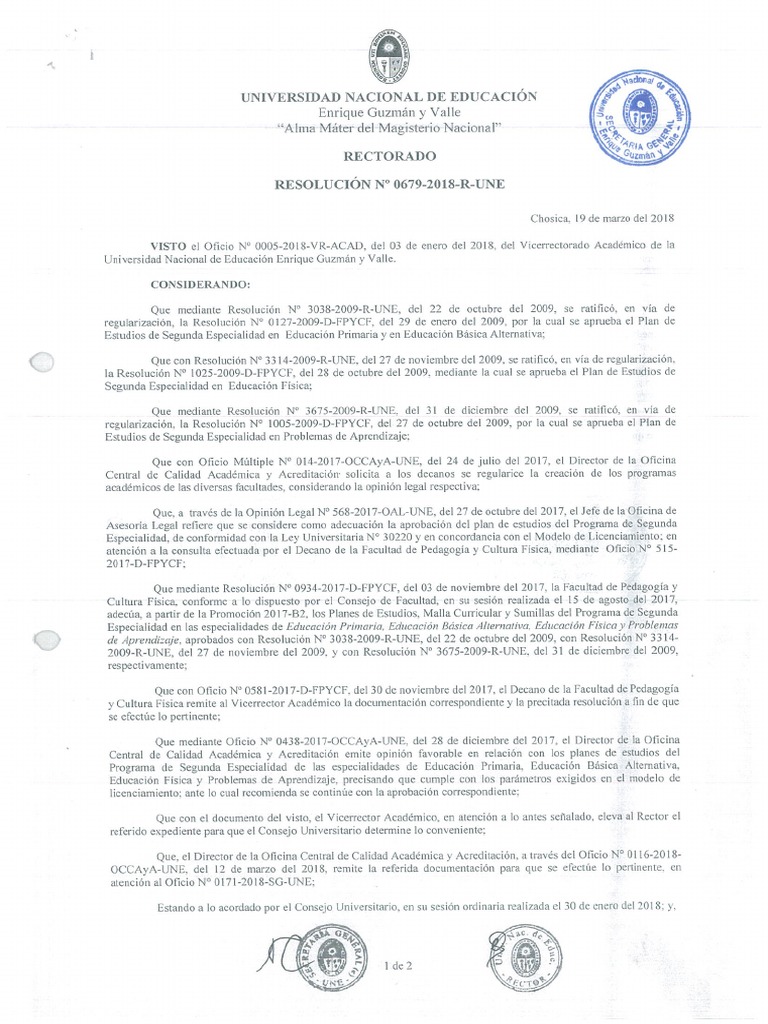 Plan de Estudios Eba | PDF