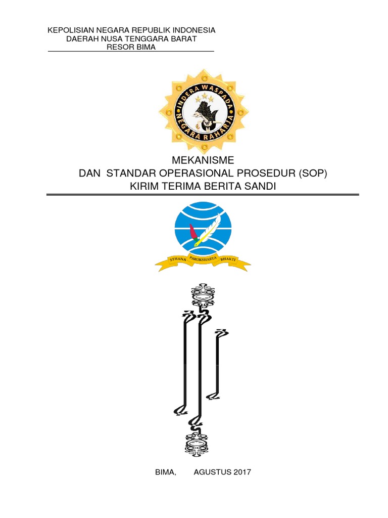 Sop Kawat Sandi Polres Bima | PDF