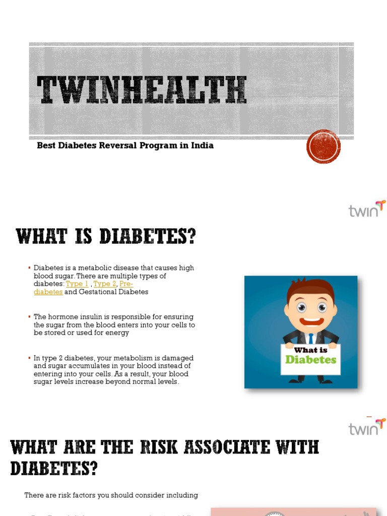 Twin Health Best Diabetes Reversal Program in India | PDF | Prediabetes ...