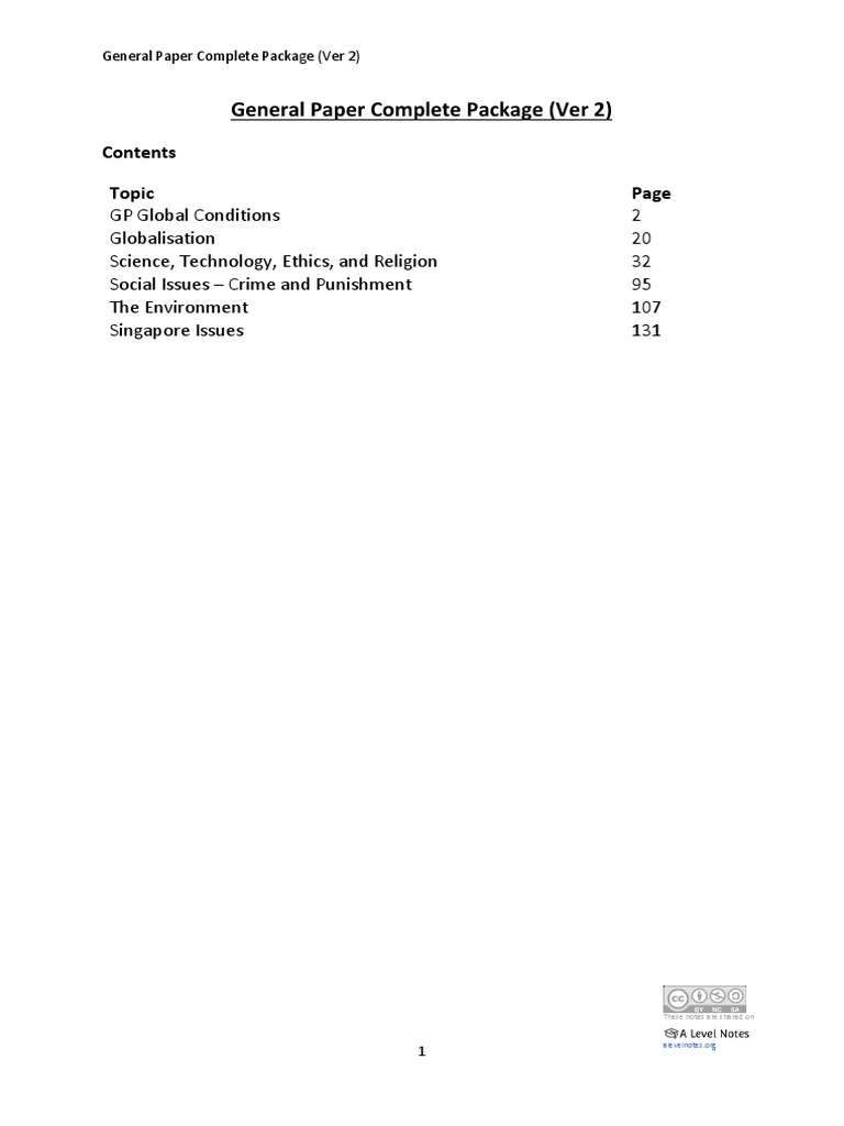 General Paper (Ver 2) | PDF | Islamic State Of Iraq And The Levant ...