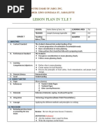 Sample Lesson Exemplars in TLE Using The IDEA Instructional Process ...