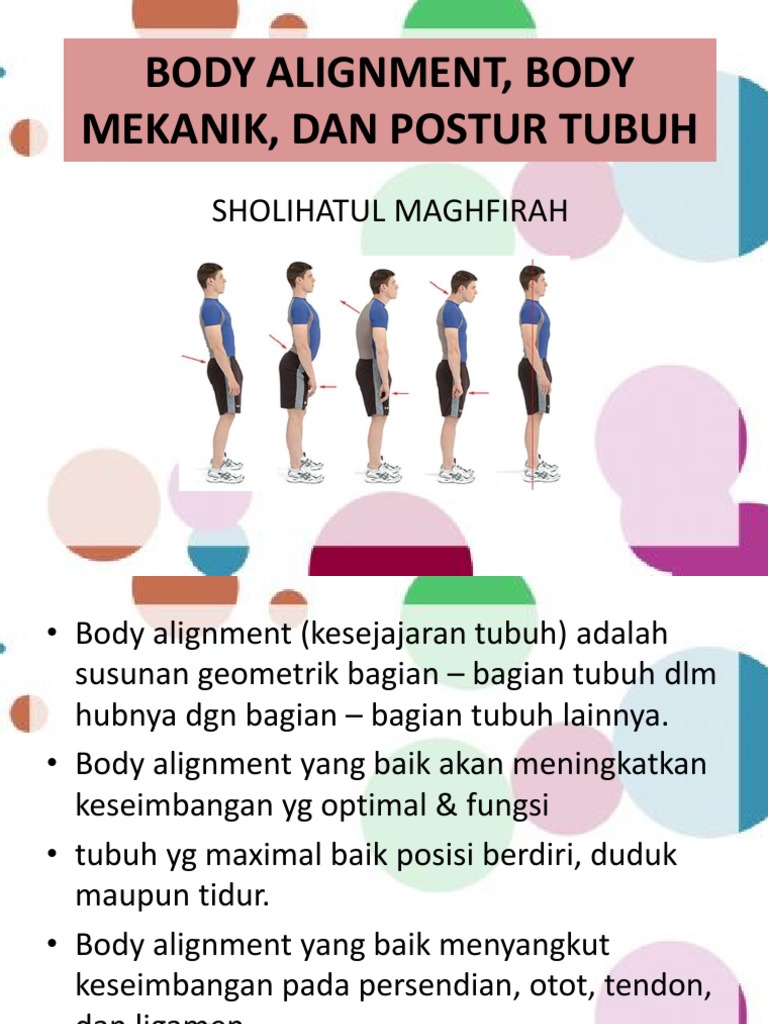 Body Alignment, Body Mekanik, Dan Postur Tubuh | PDF | Pengembangan Diri