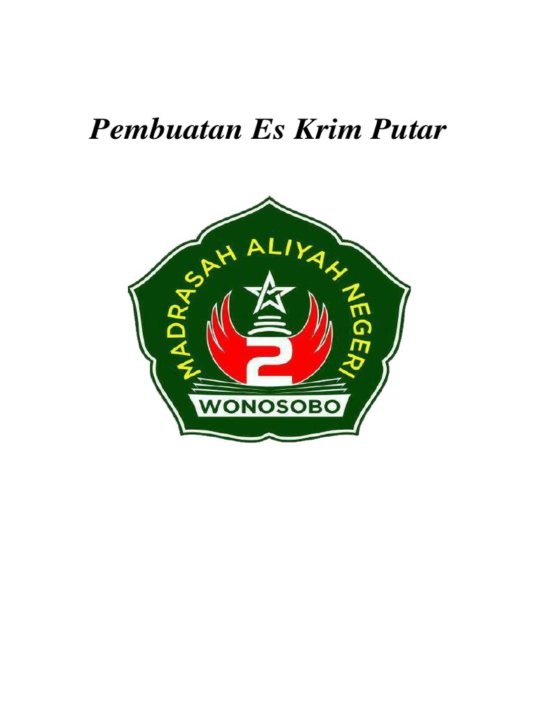 Proses Pembuatan Es Krim Putar | PDF