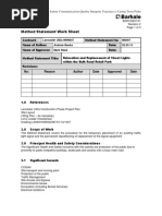 Mobilization Plan Template | PDF