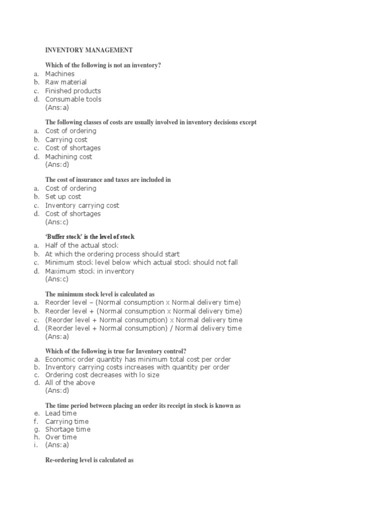 Inventory Management | PDF | Municipal Solid Waste | Waste