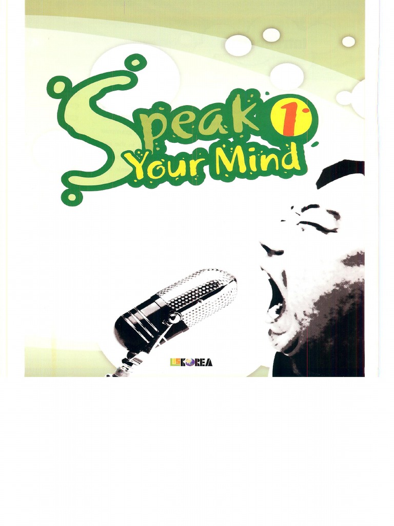 Speak Your Mind 1 PDF | PDF