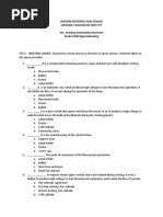 Periodical Exam in TLE EIM 7 | PDF | Electrical Connector | Fuse ...