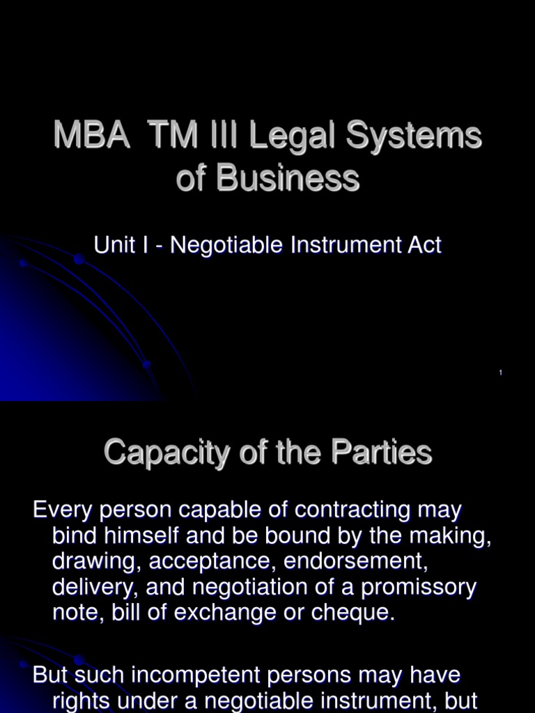 57 - Negotiable Instrument Act | PDF | Negotiable Instrument ...