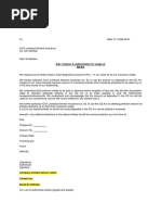 Format of Lod and Foreclosure Letter | PDF