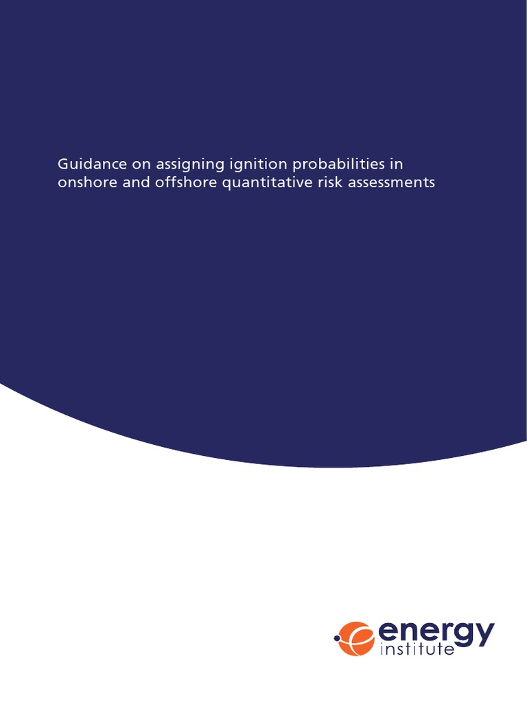 Sample Pages Guidance On Assigning Ignition Probabilities in Onshore ...
