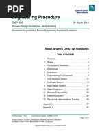 UOP Naphtha Hydrotreating Operating Manual | PDF