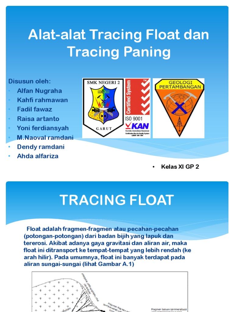 Alat-Alat Tracing Float Dan Tracing Paning | PDF