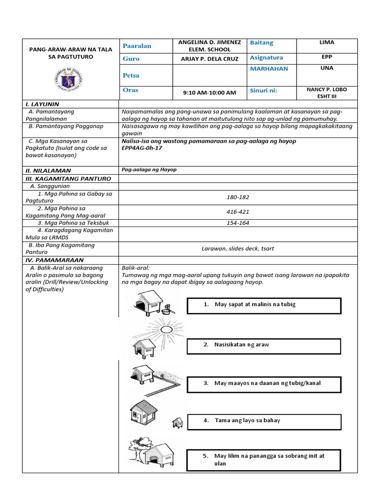 Cot - DLP - Epp Agri | PDF