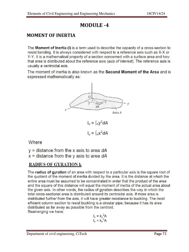 Calculating the Centroid and Moment of Inertia of Complex Plane Shapes ...