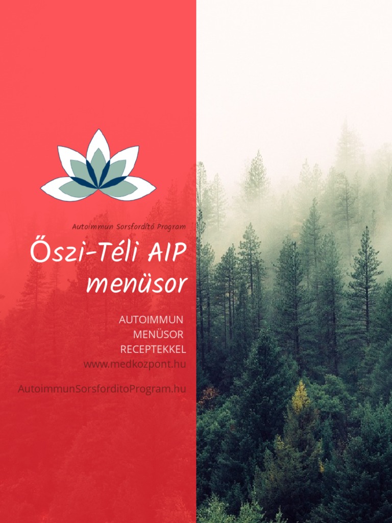 Oszi Teli AIP Menusor | PDF
