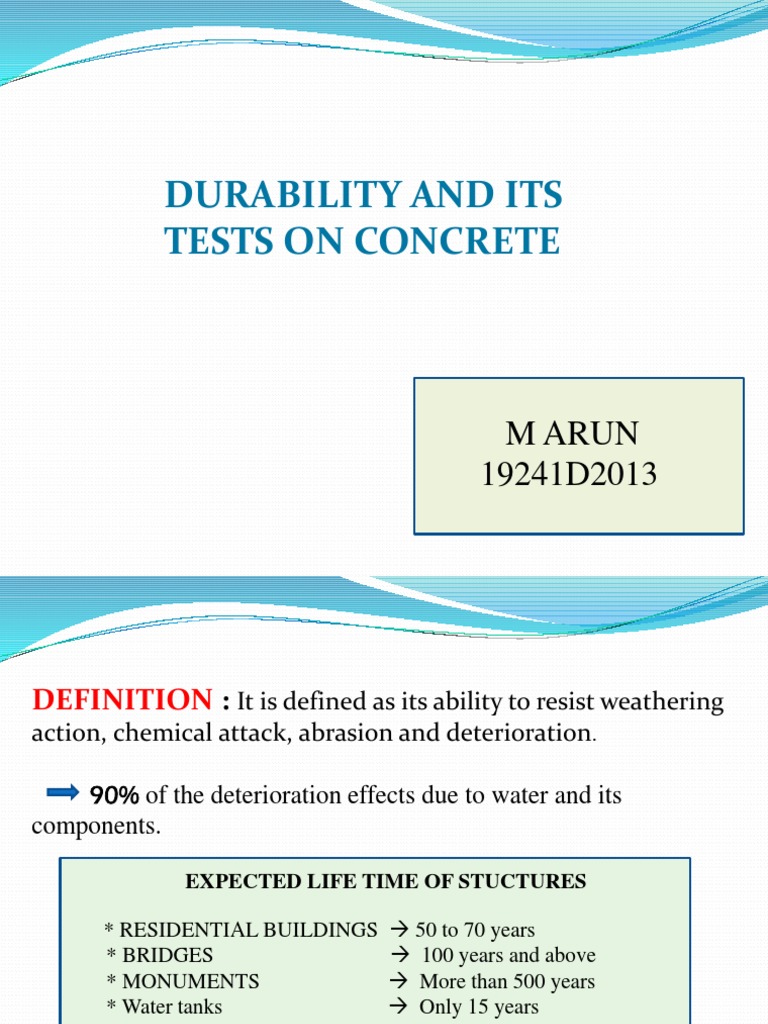 Durability | PDF | Concrete | Corrosion