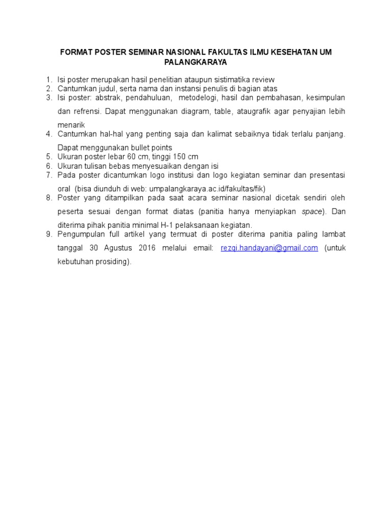 Format Poster PDF