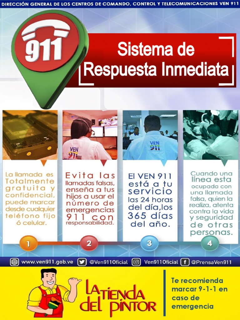 Arte Folleto Ven 911 | PDF