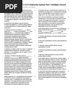 Endocrine System Unit Exam | PDF | Hormone | Endocrine System