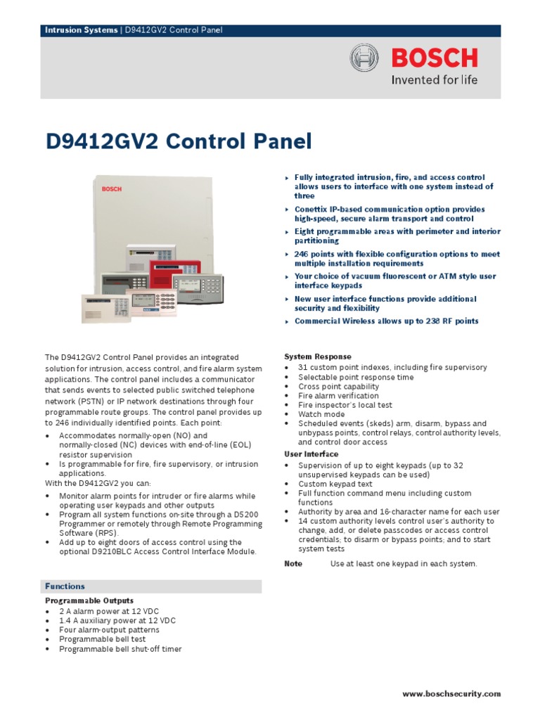 D9412GV2 | Download Free PDF | Access Control | Password