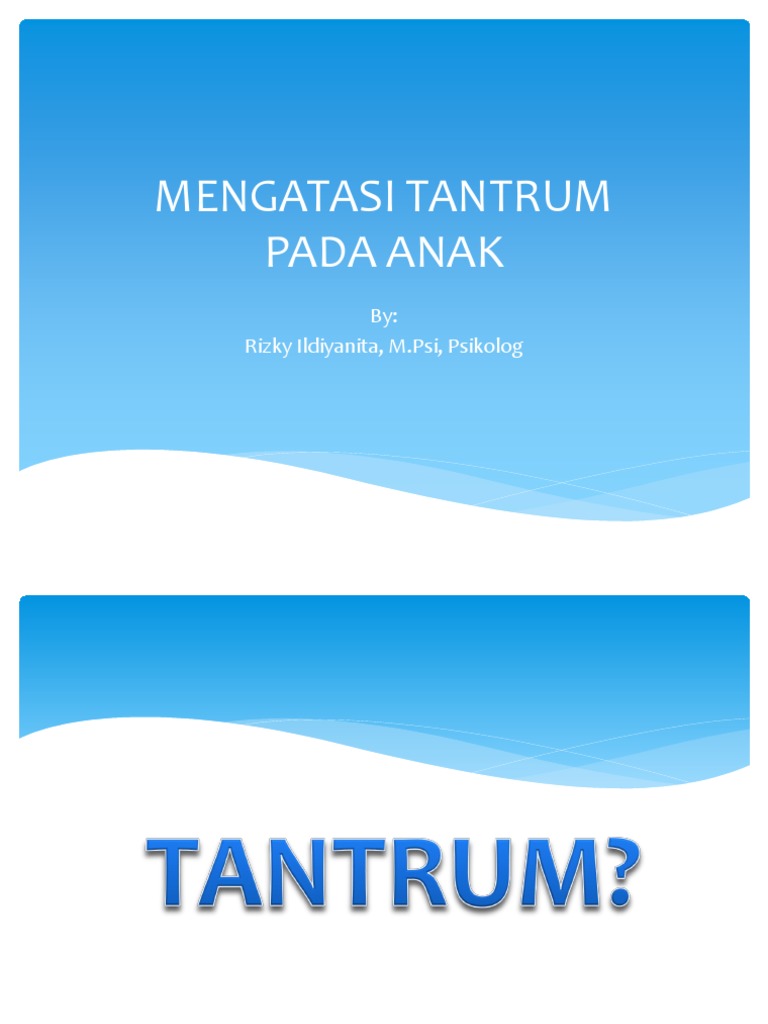 TANTRUM | PDF