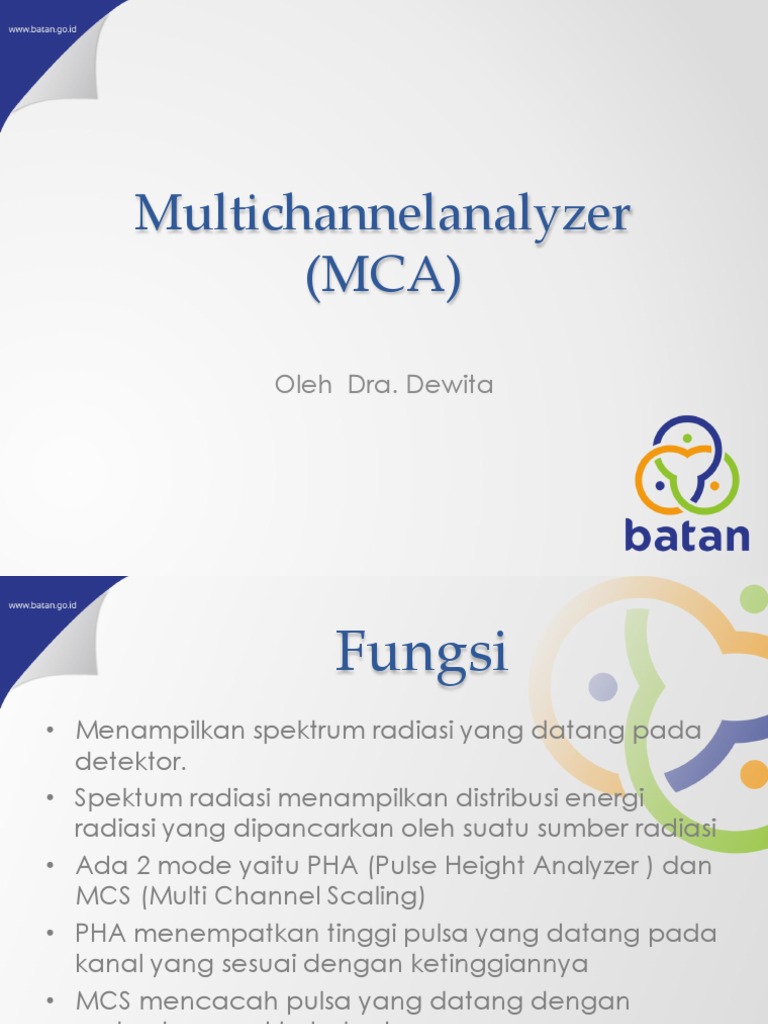 Multi Channel Analyzer | PDF