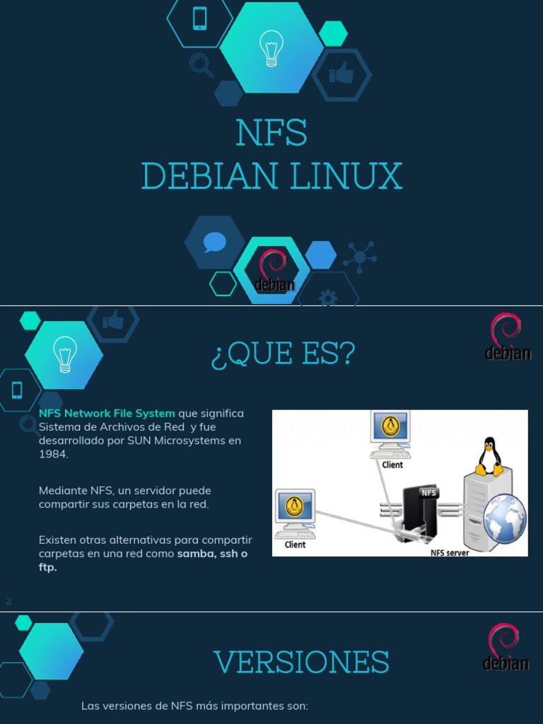 NFS Linux | PDF | Archivo de computadora | Ingeniería Informática