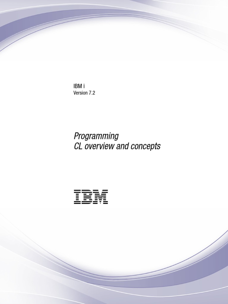 CL Basics POWER IBM Rbam6pdf PDF | PDF | Subroutine | Computer Program