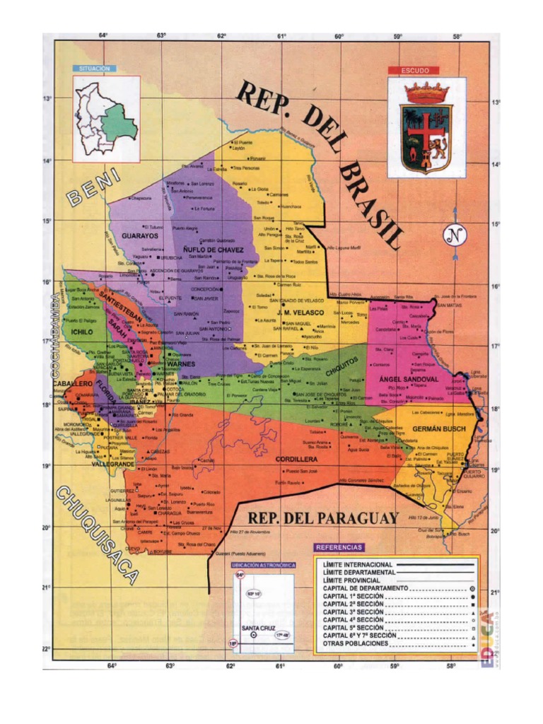 Mapas de Santa Cruz | PDF