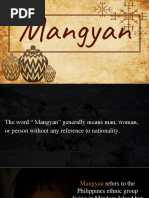 Mangyan Tribe | PDF