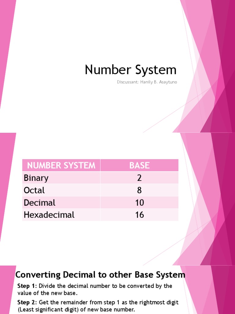 Number System Pdf Encodings Theory Of Computation 