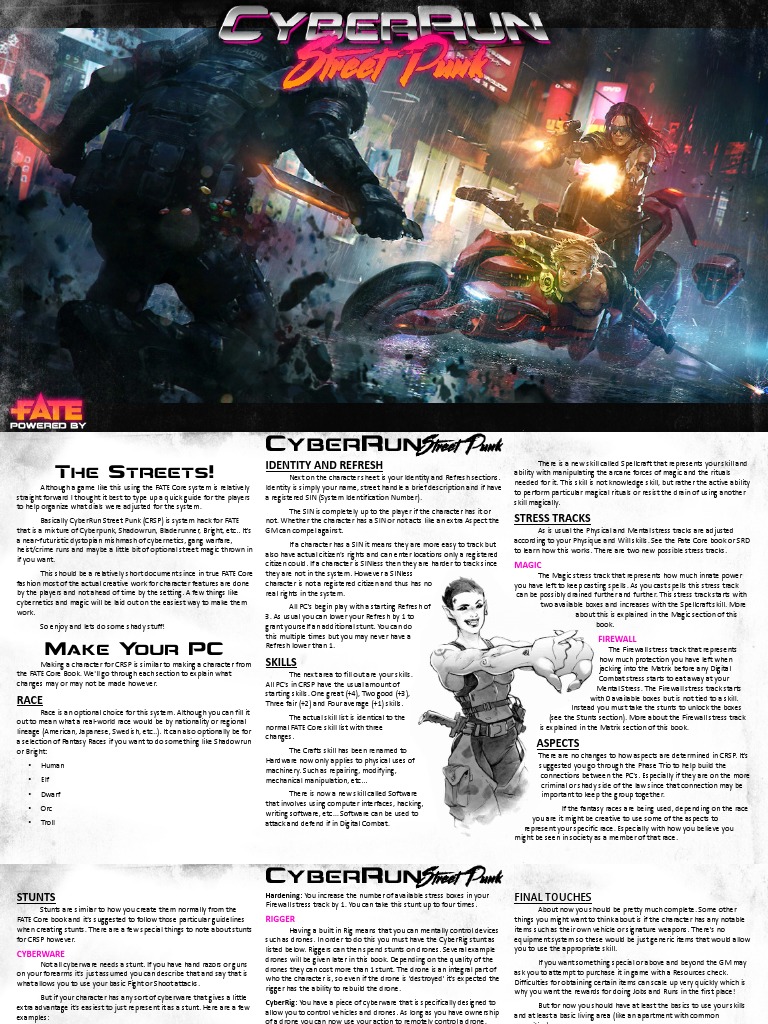 Identity and Refresh: A Quickstart Guide for Character Creation in the ...