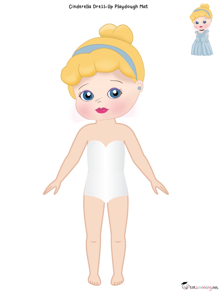 Free - Princess Playdough Mats PDF | PDF