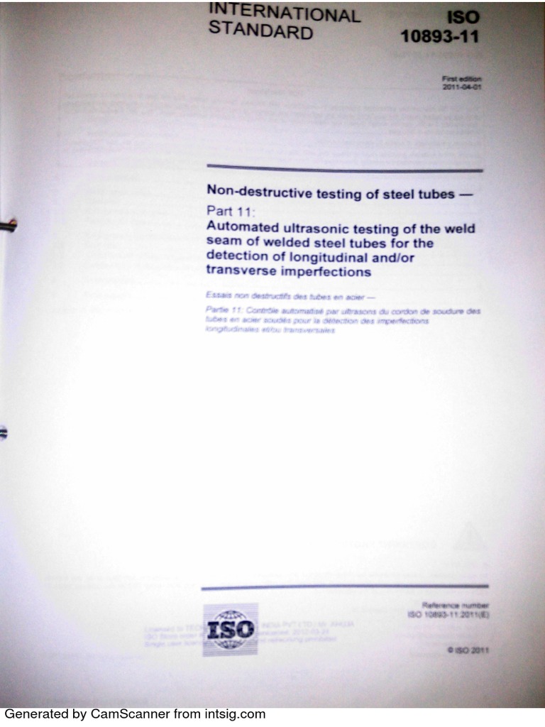 Iso 10893-11 | PDF