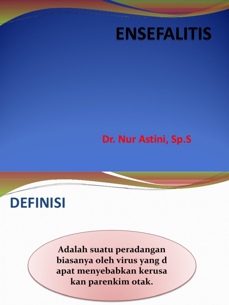 Kuliah Ensefalitis | PDF