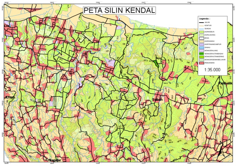 Peta Silin Kendal PDF | PDF